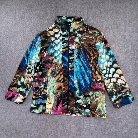 Toni Morgan | Jackets & Coats | Toni Morgan Textured Glossy Jacket Wet ...